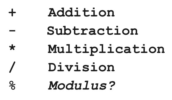 Basic Math In JavaScript Introduction To Computer Science